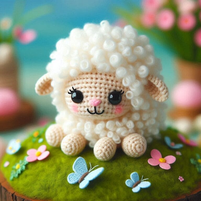 Amigurumi Little Lamb: A Cute Crochet Touch for Your Decoration