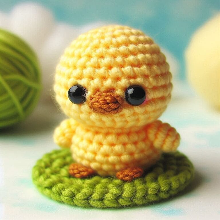 Crochet Amigurumi Cute Duckling