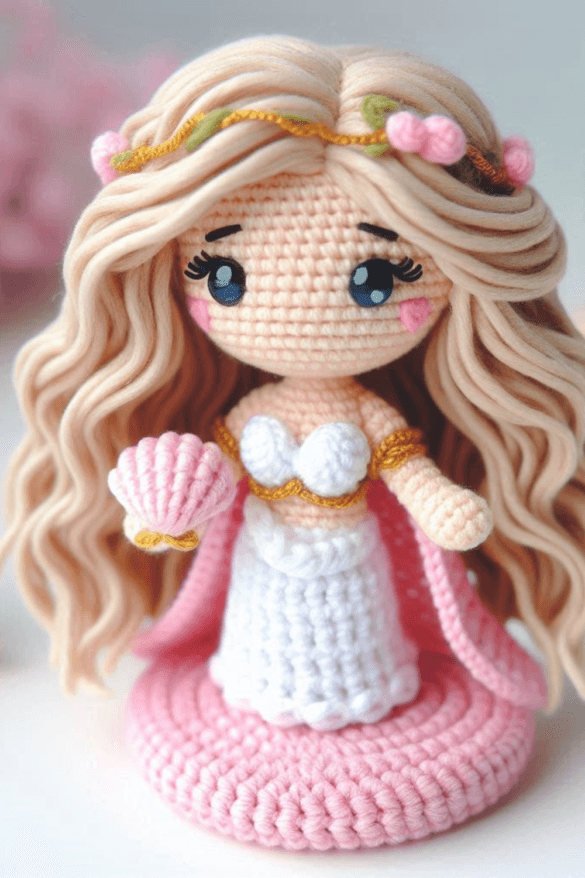 Crochet Amigurumi Greek Goddess Aphrodite