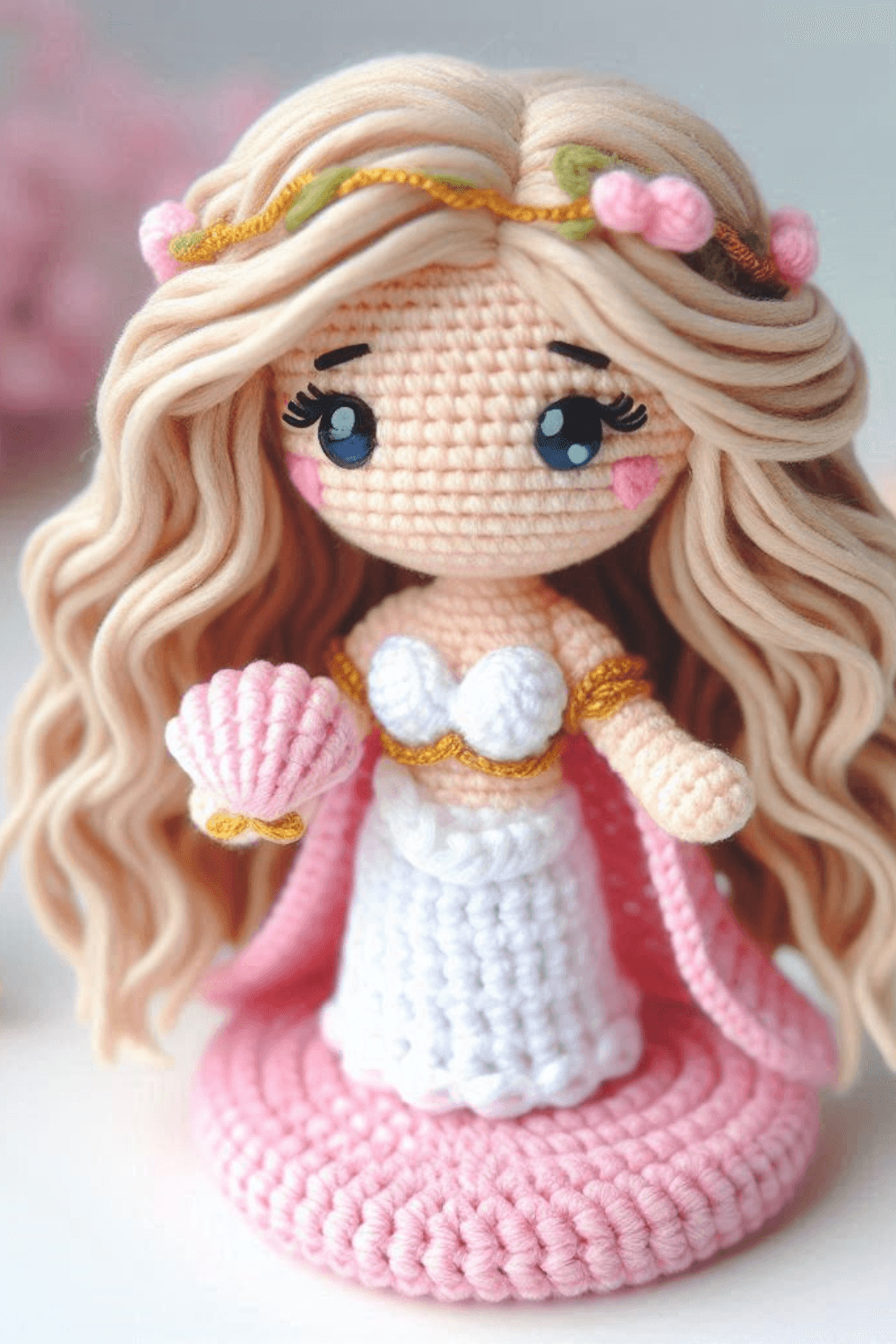 Crochet Amigurumi Greek Goddess Aphrodite