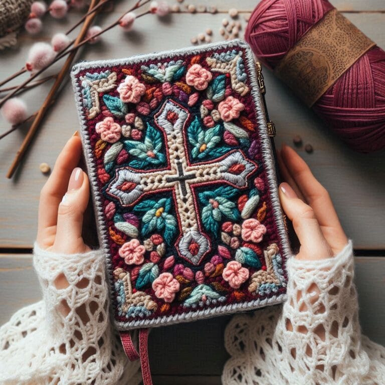 Crochet Bible Cover: A Personalized and Meaningful Craft Project