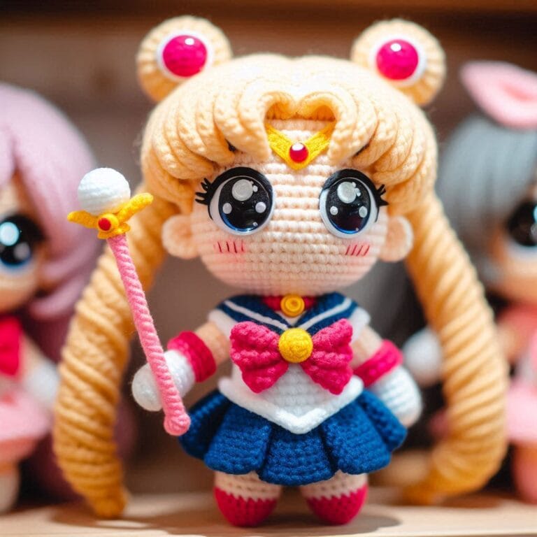 Sailor Moon Amigurumi Crochet. 1 Pattern