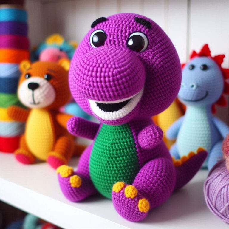 Barney's Amigurumi Crochet Pattern