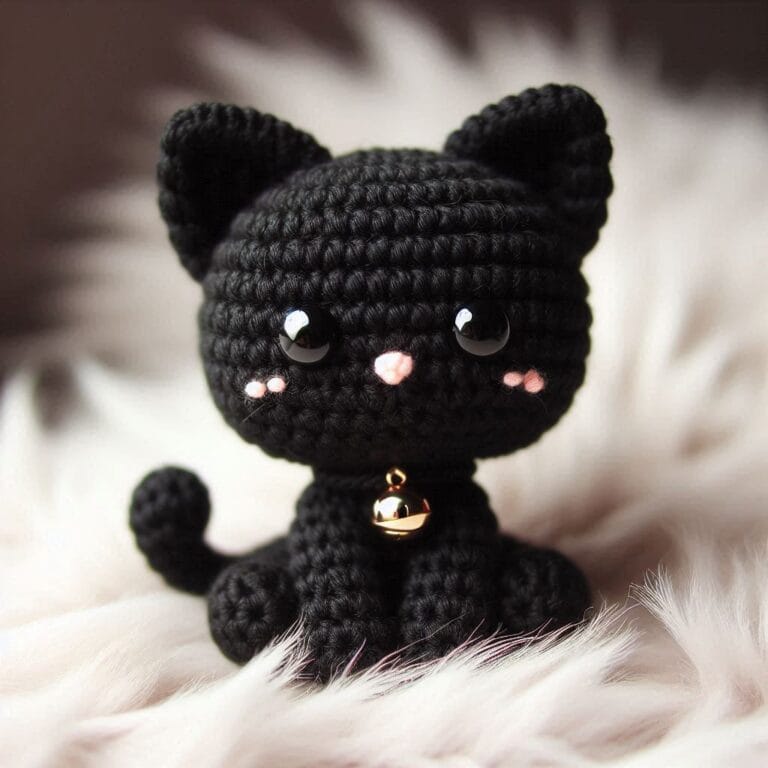 Black Cat Amigurumi Crochet