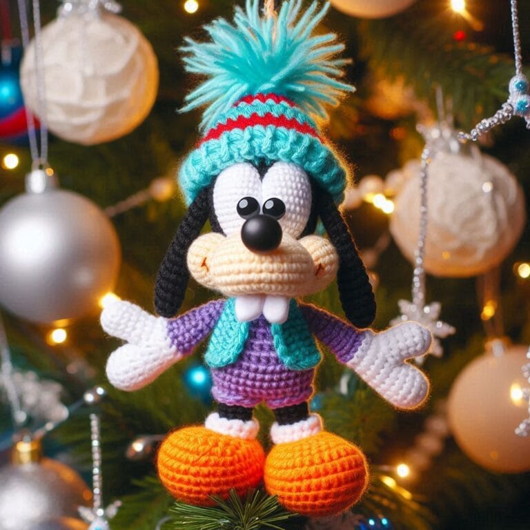Crochet Goofy Christmas Amigurumi - Old Library