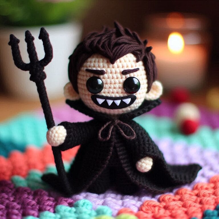 Vampire Amigurumi Crochet Pattern