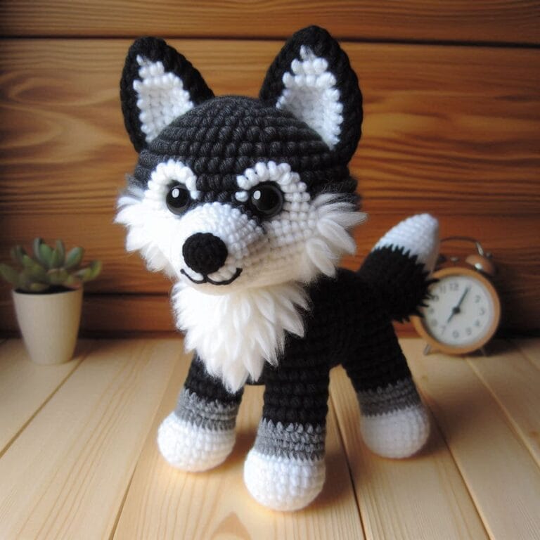 Crochet Amigurumi Husky Pattern