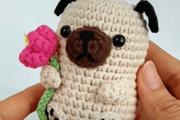 Colorful Butterfly Crochet Keychain Pattern