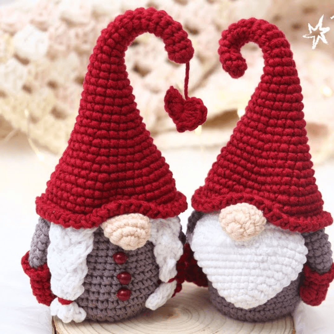 Gnome amigurumi crochet - Old Library