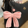 How to Crochet a Bow Keychain - Old Library