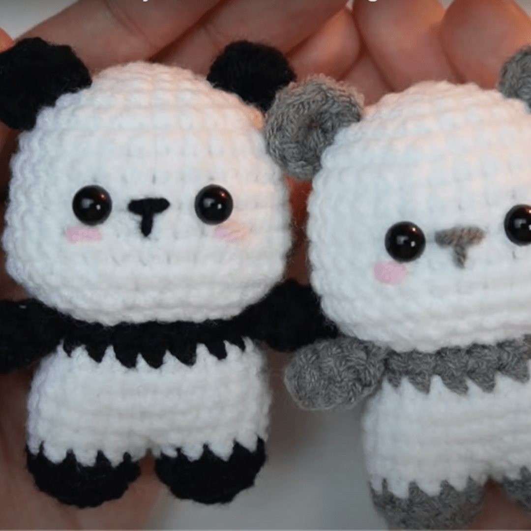 Crochet Cute Panda - Old Library