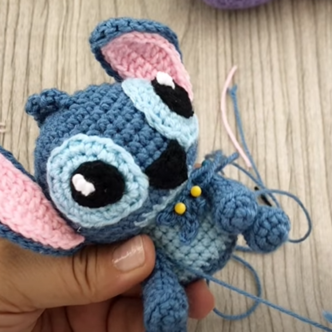How to Crochet a Cute Stitch Amigurumi - Old Library