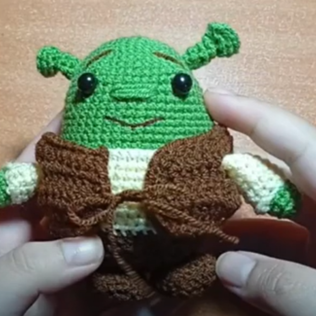 How to crochet a cute shrek - Old Library