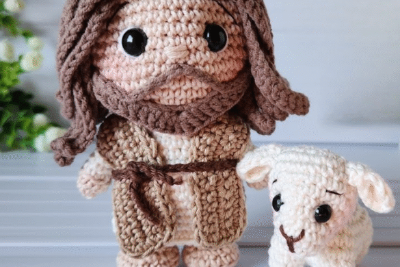 Beautiful Jesus Amigurumi Crochet Pattern - Old Library