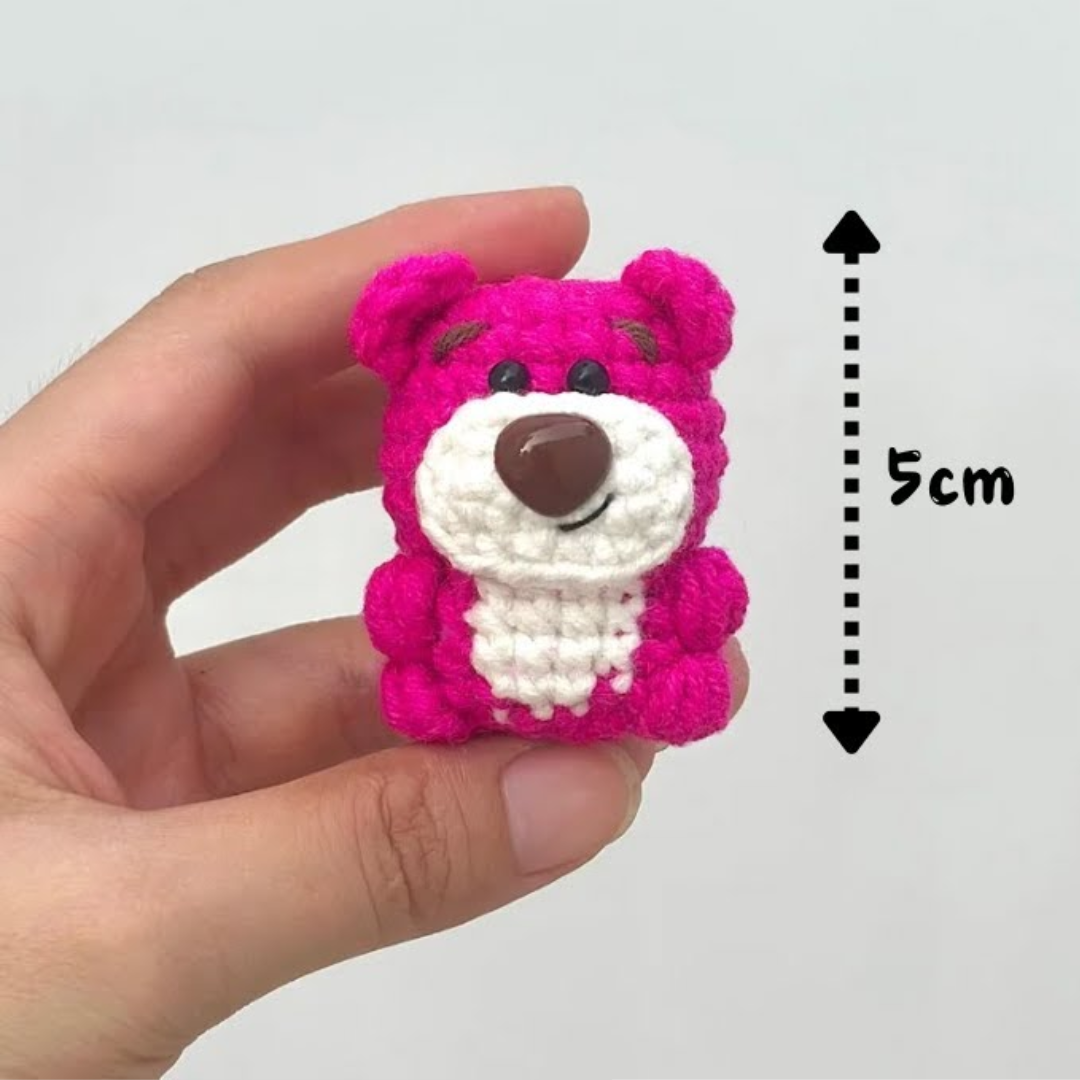 Crochet Mini LOTSO Bear - Old Library